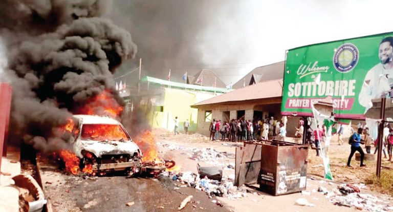 Missing child: Normalcy returns to Akure after attack on Sotitobire ...