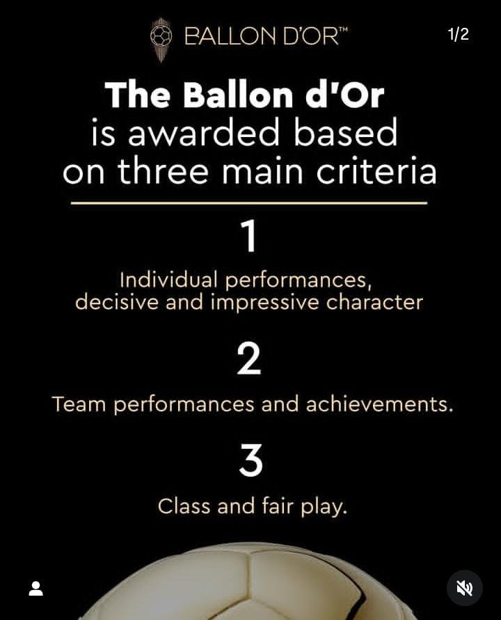 Confirmed: Official Ballon d'Or Criteria Released - Trending News