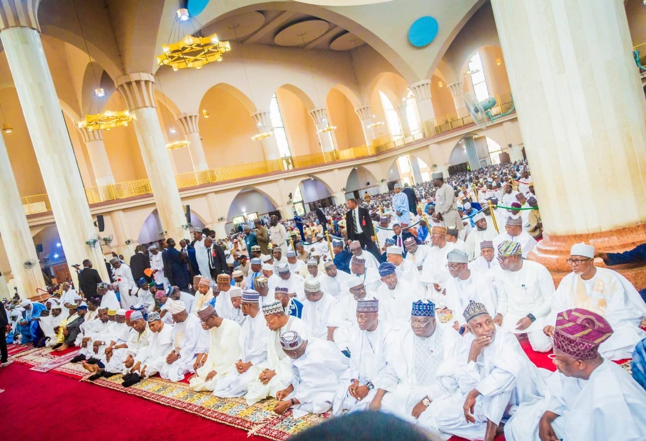 Tinubu Attends Matawalle's Sons, Daughters Wedding Fathia In Abuja