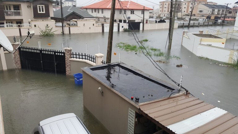 Residents Lament As 90-Minute Rainfall Triggers Flooding In Lekki