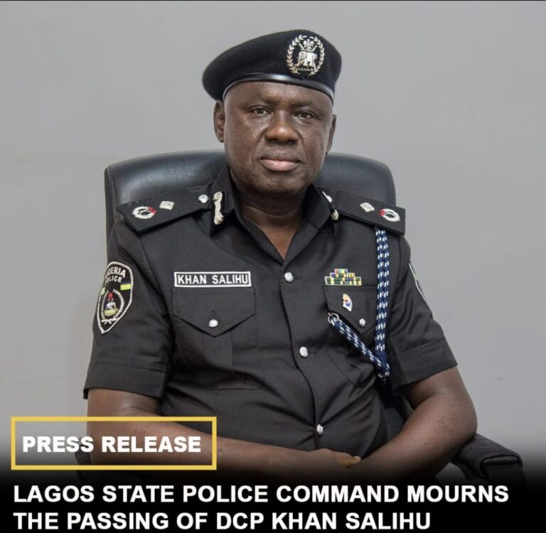 Lagos Police Command Mourns Deputy Commissioner Khan Salihu - Trending News